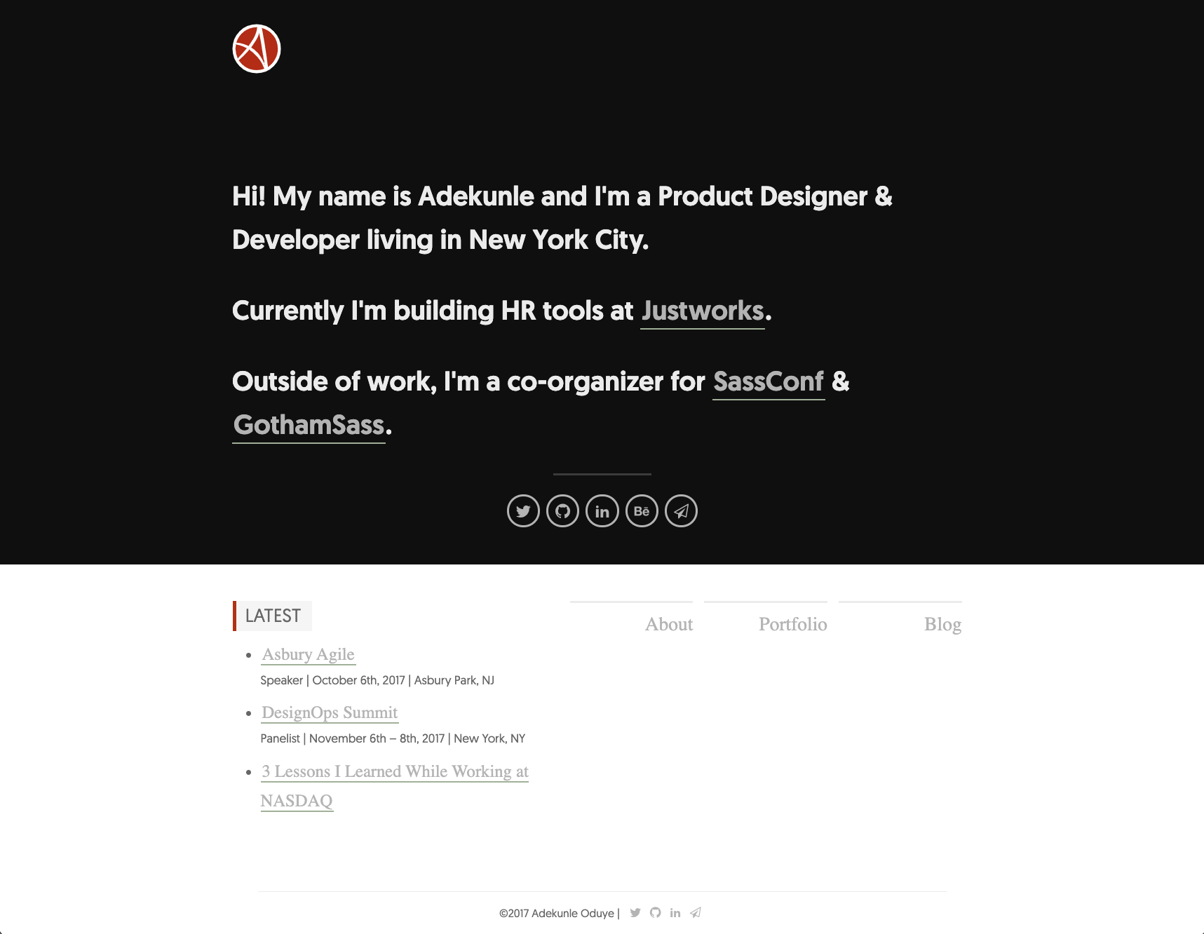 Evolution Of My Portfolio